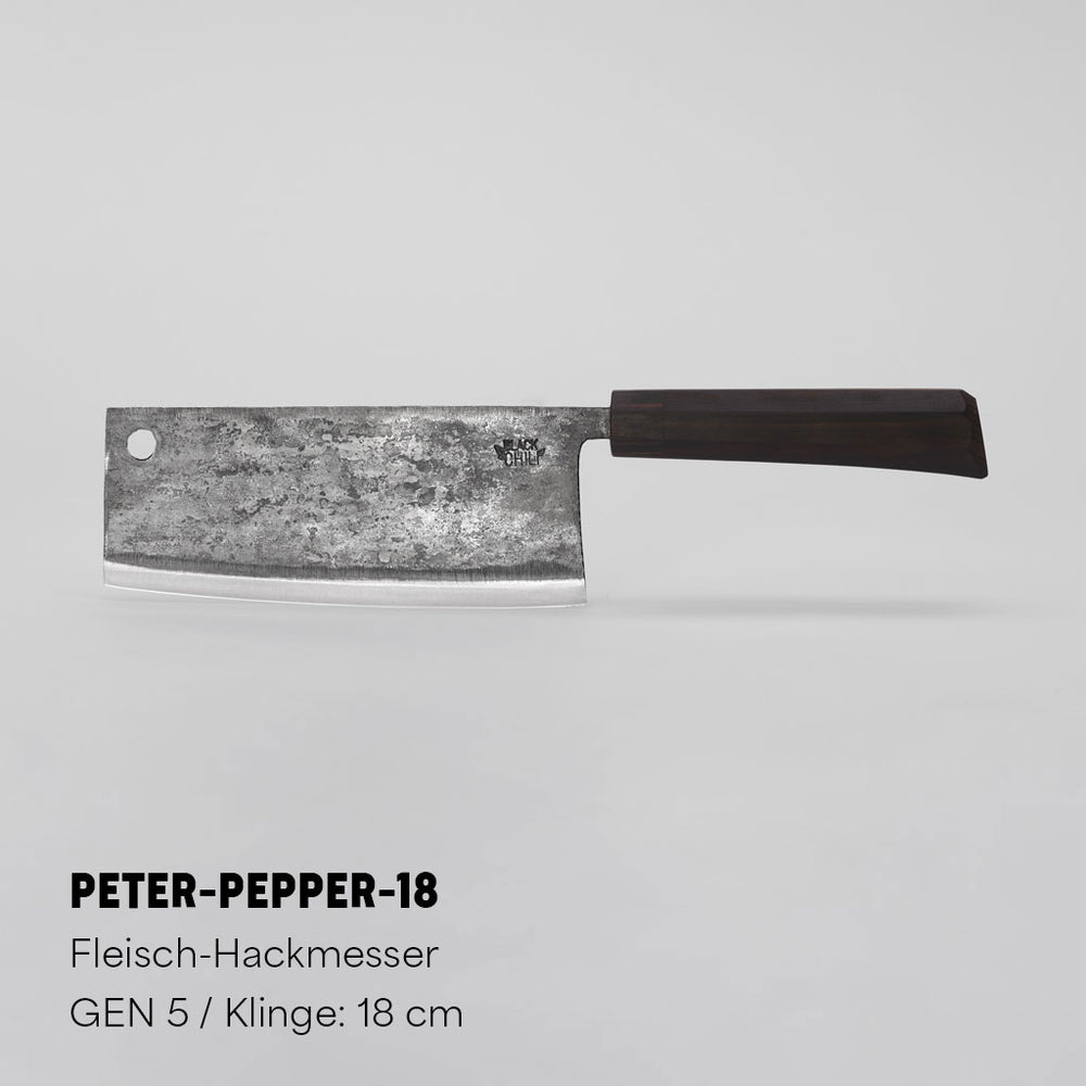 Küchenmesser aus Vietnam - Handgeschmiedeter Carbonstahl - BLACK CHILI